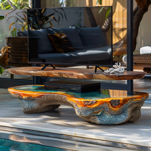 Sand And Stable® Furniture, Abalone Tv Stand, Outdoor Furniture ...